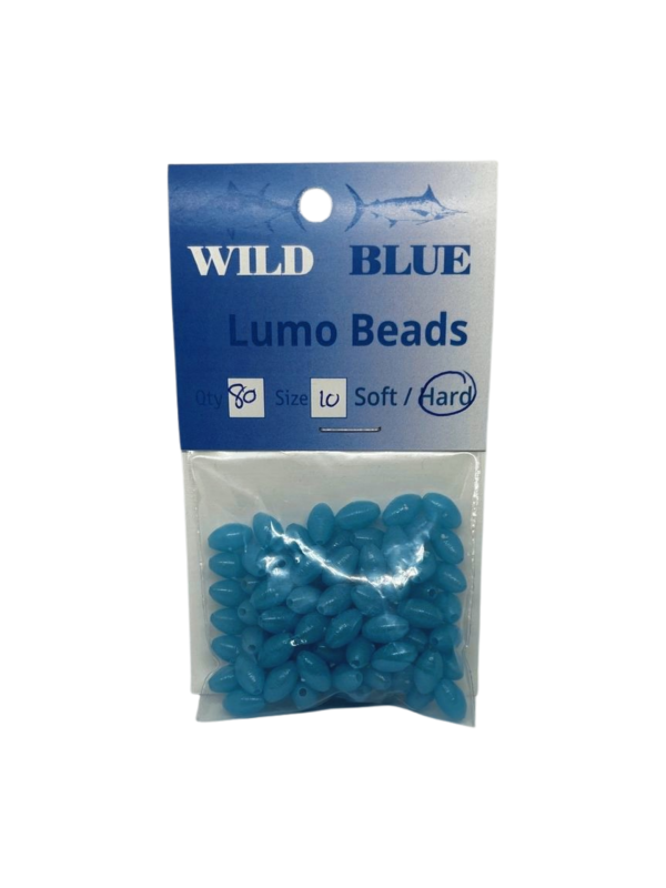 Wild Blue Hard Lumo Beads Blue - Marine Tackle NZ - For all your ...