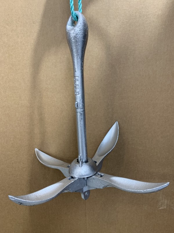 Folding Grapnel Anchor 2.5 - Marine Tackle NZ - For all your fishing ...